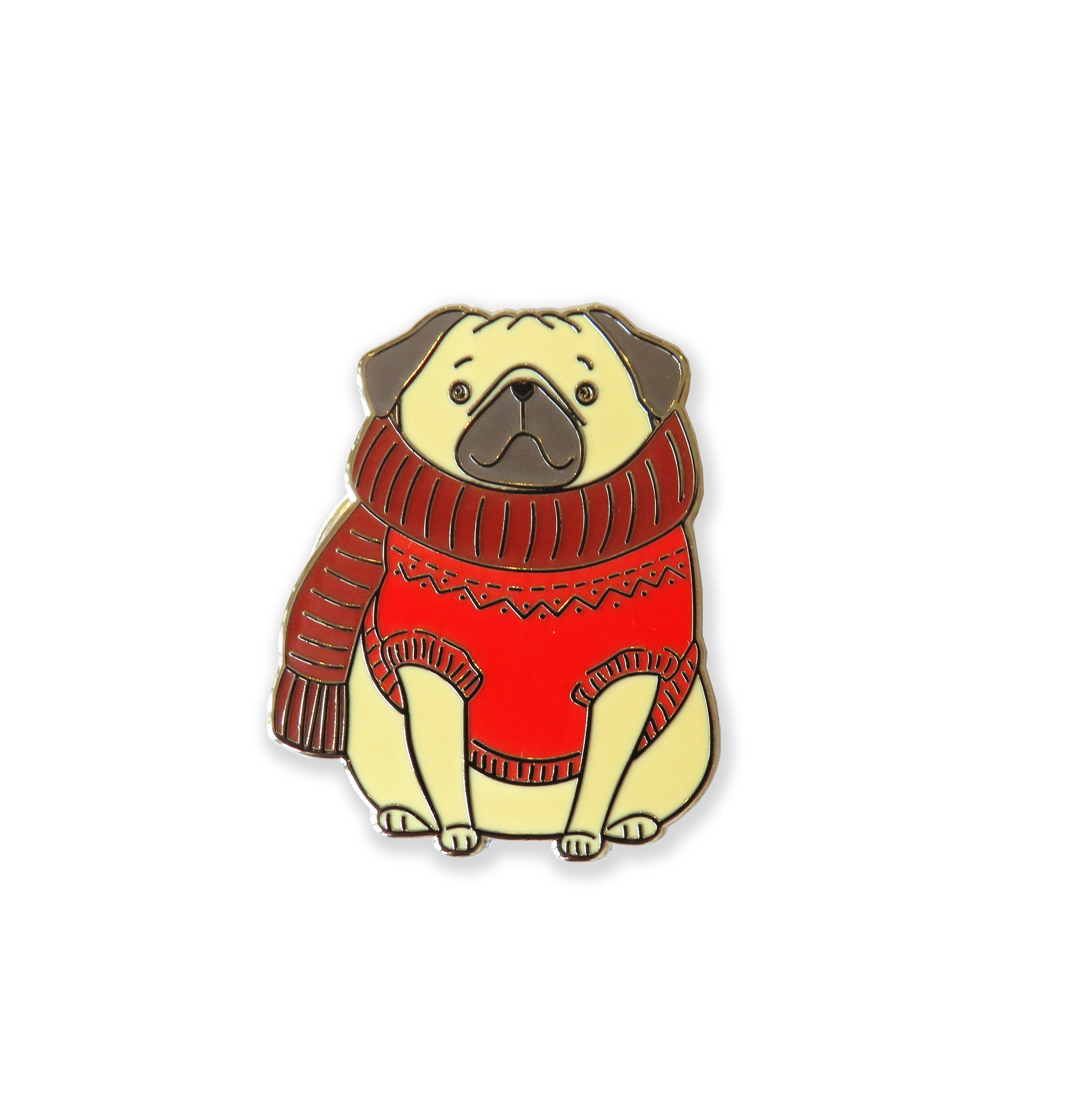 Letistitch Needleminder – “Jolly Pug” SKU 14371 🐾🎅 – The Craft Paradise
